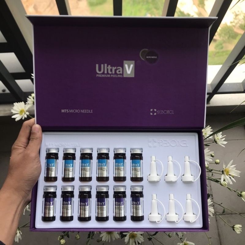 Ultra V Reborn Cell Seaweed Microneedles for Skin Regeneration (box of ...