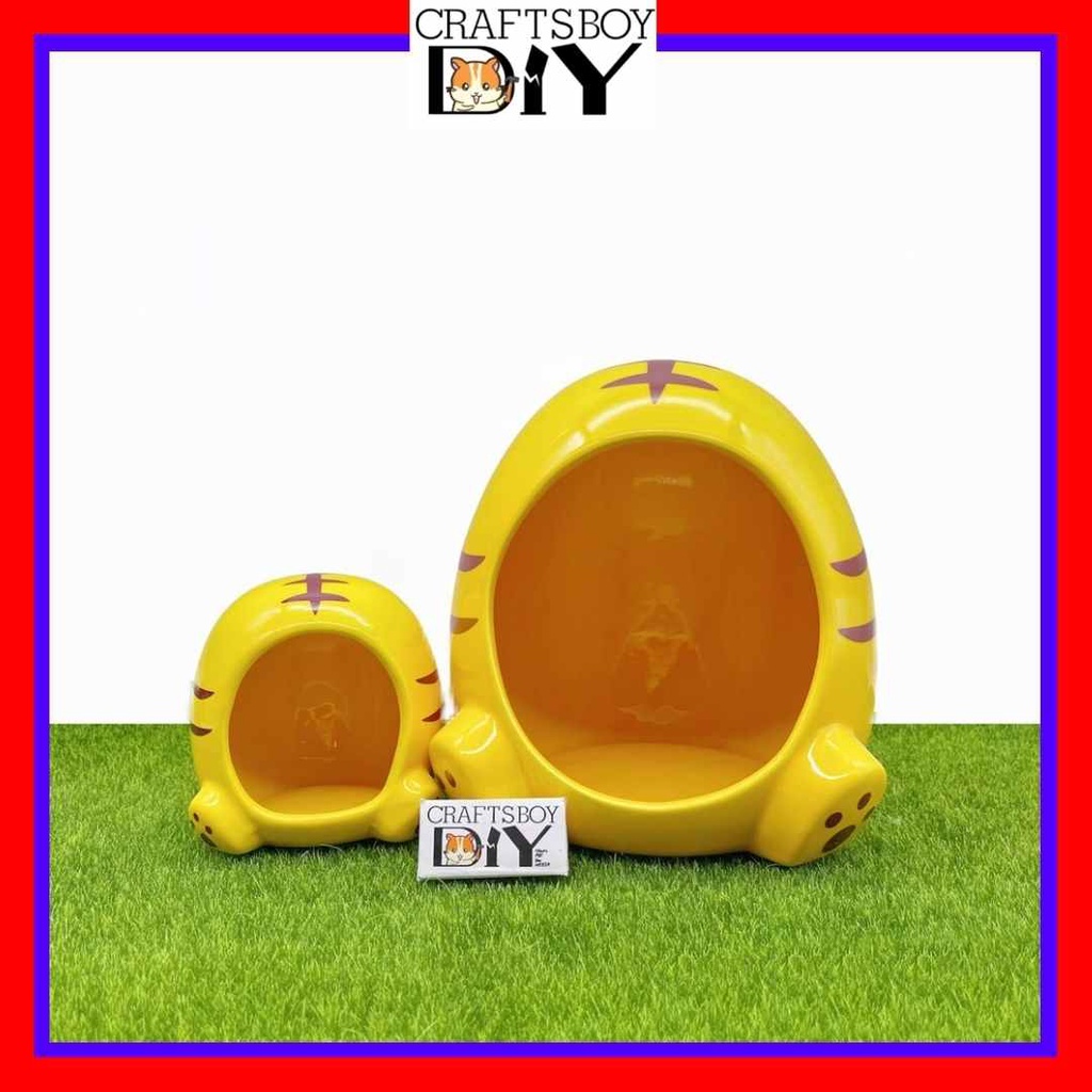 Ceramic Hideout Hedgehog Hideout Syrian Hamster House Small Pets ...