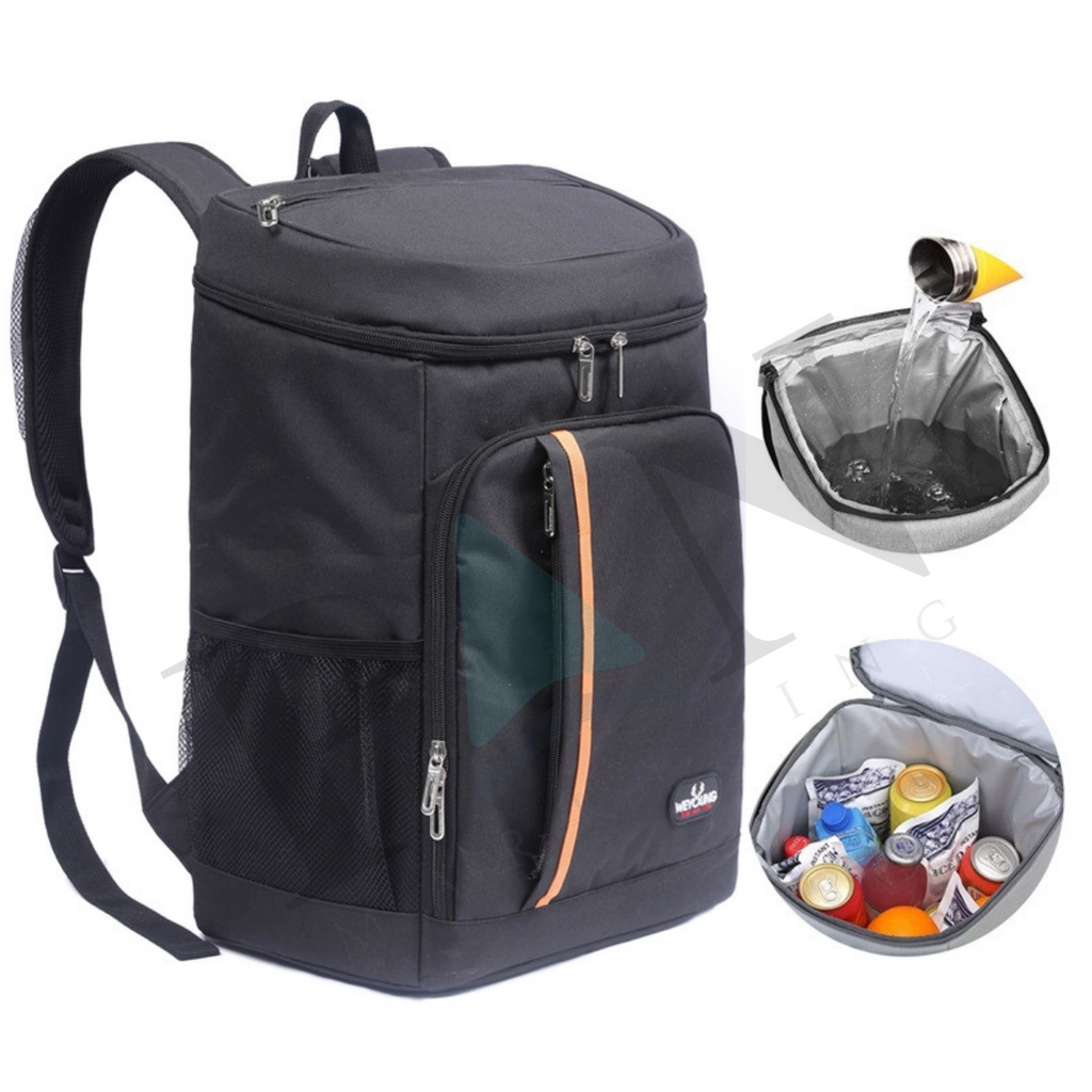 22L Cooler Bag Food Delivery Backpack Extra Large Foldable & Portable ...