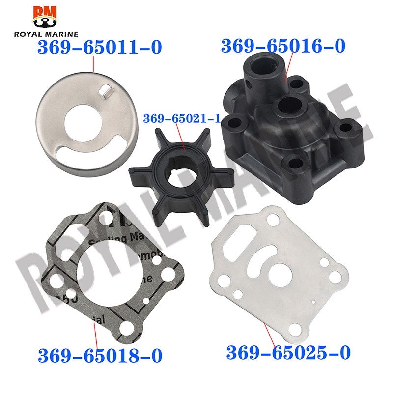 369-65016 369-65021 369-65011 boat engine Water pump repair kit 47-16154 for Tohatsu 4HP 5HP ...