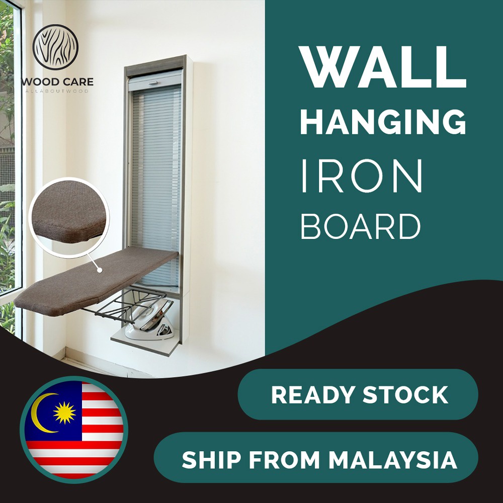 Foldable Wall Hanging Iron Board | Household Folding Wardrobe Cabinet ...