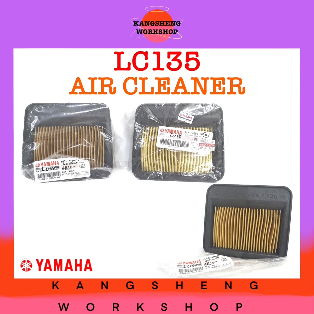 YAMAHA LC135 AIR CLEANER (ORIGINAL/NORMAL) (LC 135/135LC ES V1 V2 V3 V4 V5 V6 V7) OLD/NEW ...