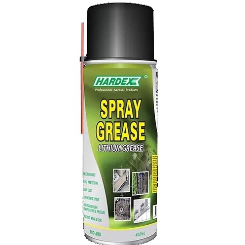 Hardex spray grease lithium grease 400ml [Ready stock] | Shopee Malaysia