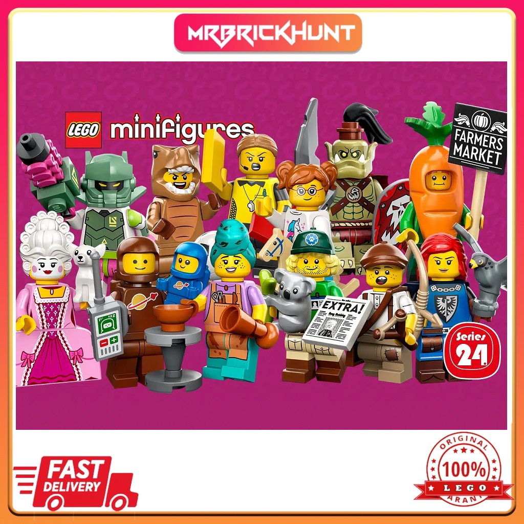[MrBrickHunt] Lego 71037 Minifigures Series 24 Complete Set | Shopee Malaysia