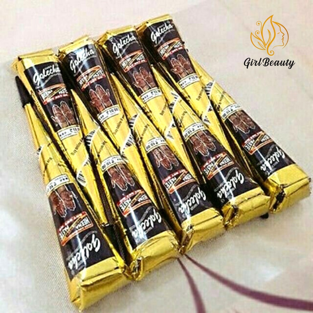 INAI HITAM GOLECHA / SEHNAAZ BLACK HENNA PASTE 1PCS | Shopee Malaysia