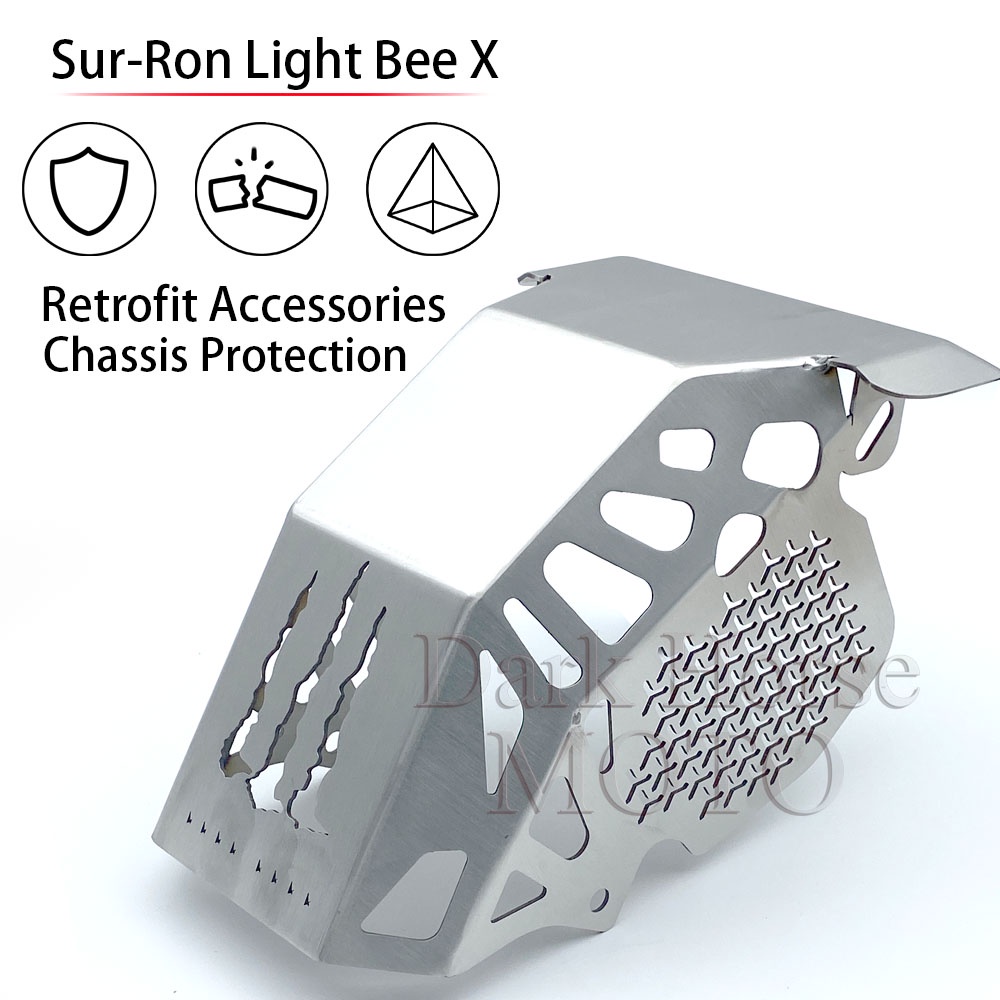For SUR-RON Modified Accessories Bottom Protection Protector Strengthen ...