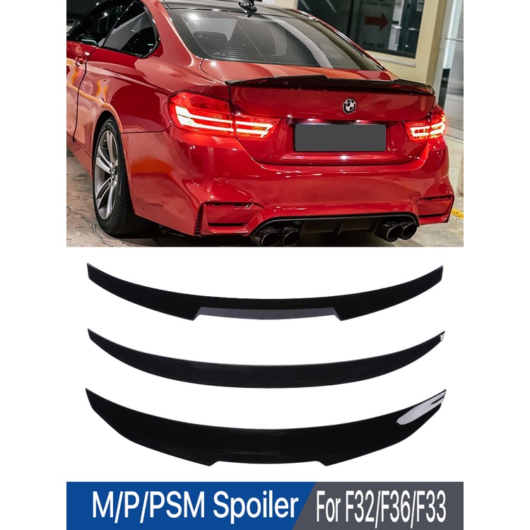 Carbon Fiber M Performance M Tech Rear Trunk Spoiler M4 PSM Style Wing ...