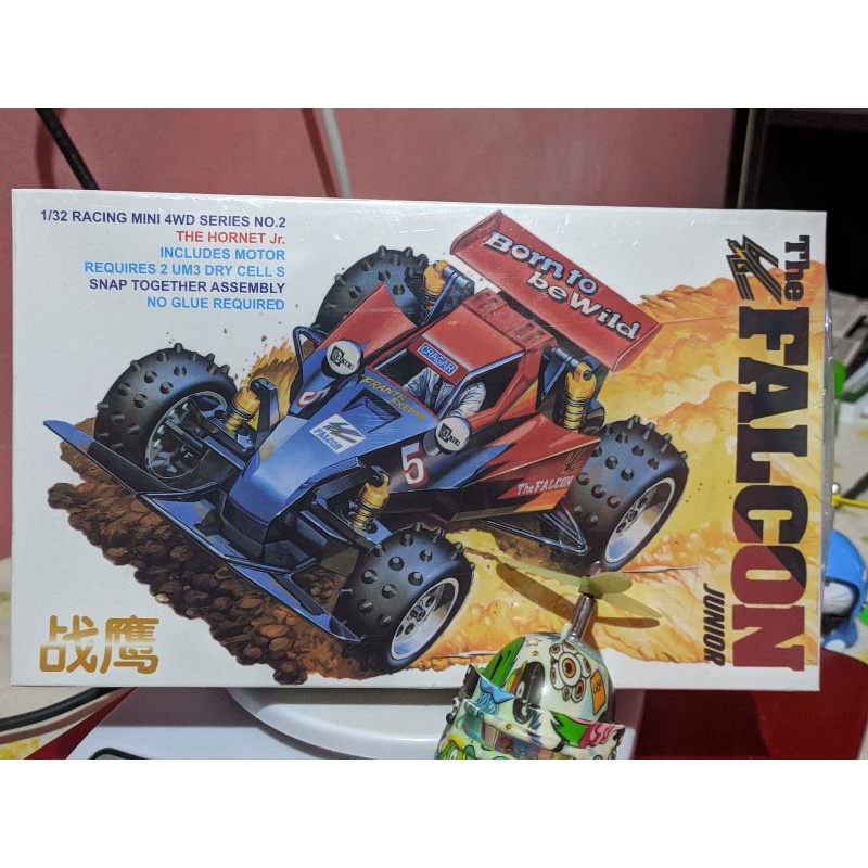 Mini 4wd The Falcon Jr Bootleg Model not Tamiya | Shopee Malaysia