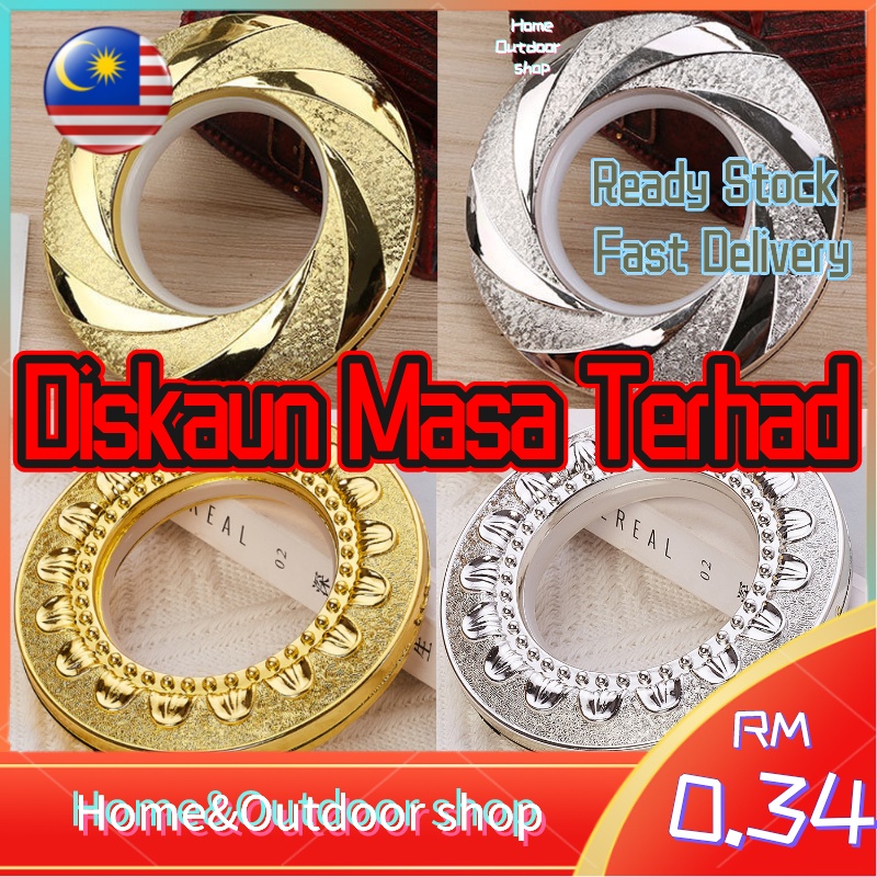 🔥 Ready Stock🔥 Langsir Curtain Cincin Langsir Eyelet Curtain Ring Renda ...