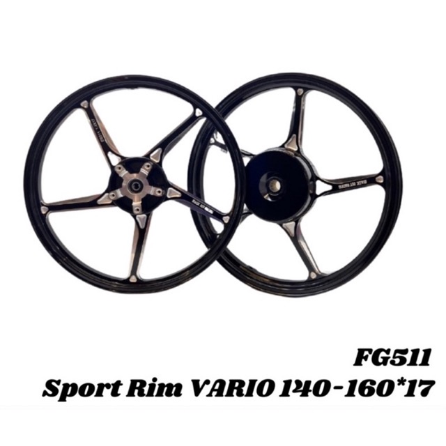 sport rim vario ENKEI FG511 VARIO150 FG511 CNC 1.4-1.6-17 SPORT RIM ...