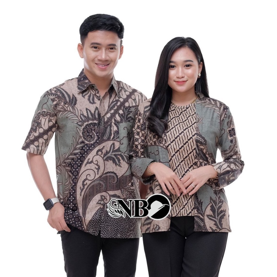 Modern Couple Batik Modern Women's Batik Shirts Women's Work Batik Tops ...