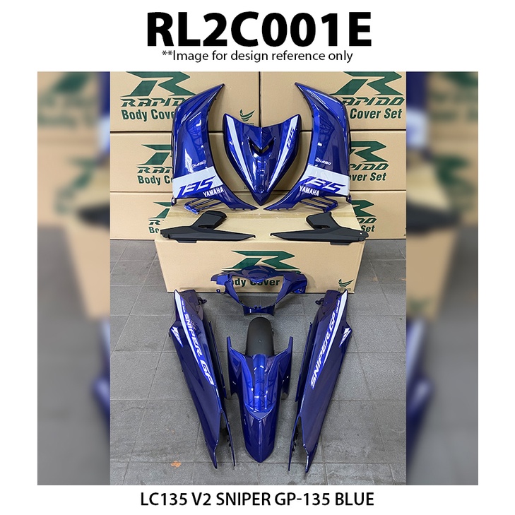 Coverset LC 135 V2 4 speed / 5 speed Sniper GP-135 Bodyset (Sticker ...