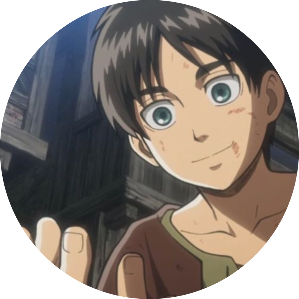 Attack On Titan Eren Yeager Button Badge 58mm | Shopee Malaysia