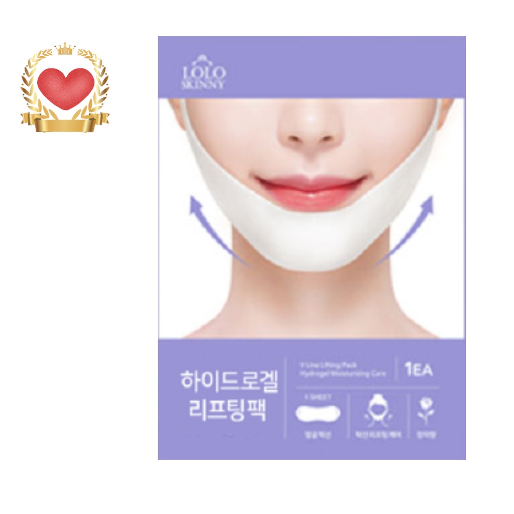 [LOLOSKINNY] HYDROGERL LIFTING PACK 1EA Popular Korean V-line Patch ...