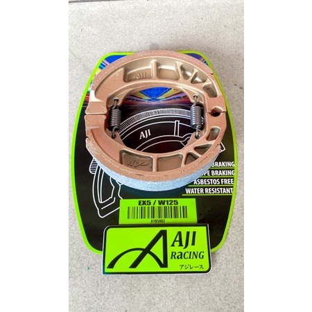 AJI RACING BRAKE SHOE LINING PAD LC135 SRL115 KRISS RC80 EX5 C70 GBO ...