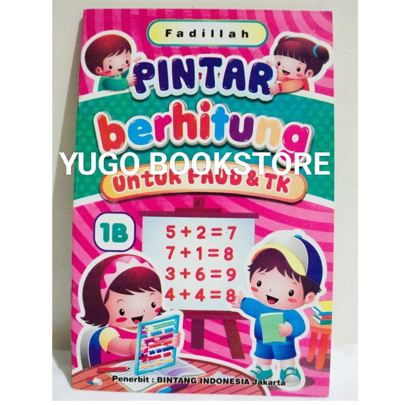 Smart Counting Book 1 B for PAUD / Kindergarten Educational ORIGINAL ...