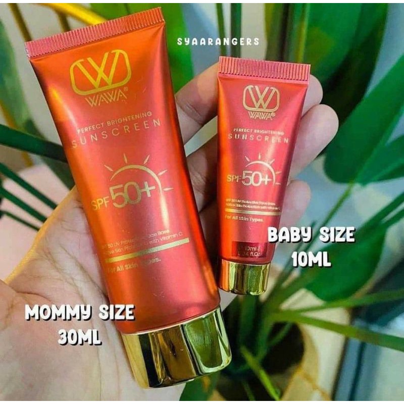WAWA Sunscreen Trial Pack • SPF 50 • WAWA Cosmetic 💯 Original HQ • Wawa ...