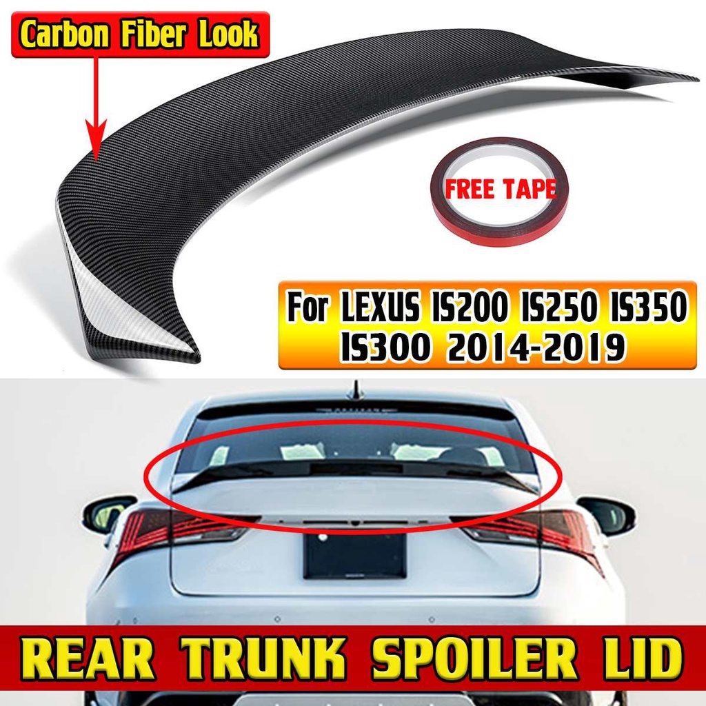 AR Style IS300 Car Rear Trunk Spoiler Lip Boot Wing Lip For LEXUS IS200 ...