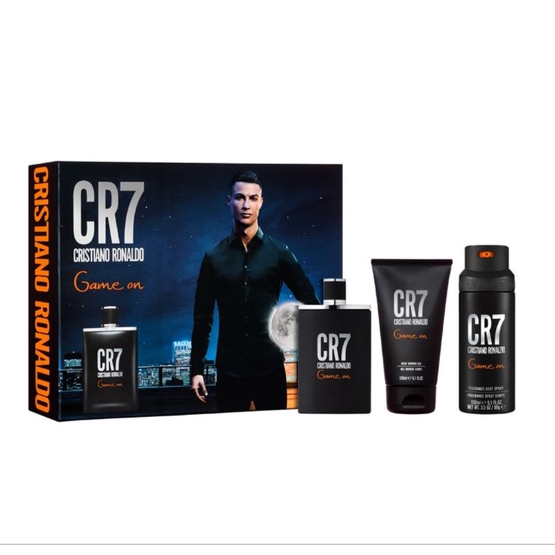 Cristiano Ronaldo CR7 Game On 100ml Eau De Toilette Gift set | Shopee ...