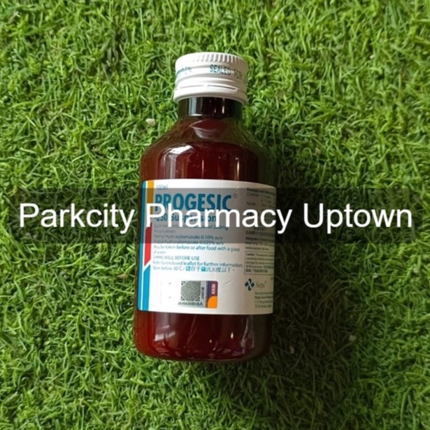 Xepa Progesic ( Paracetamol ) Syrup 250mg 100ml | Shopee Malaysia