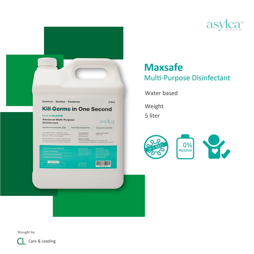 Asylea Maxsafe HONa Water 5 liter (original and ready stock) | Shopee ...
