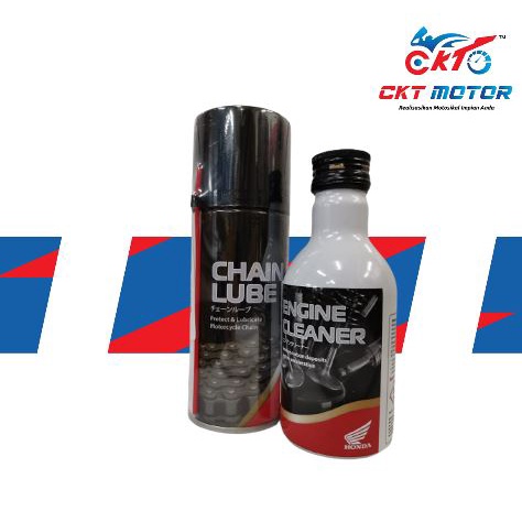 HONDA CHAIN LUBE & HONDA ENGINE CLEARNER | Shopee Malaysia