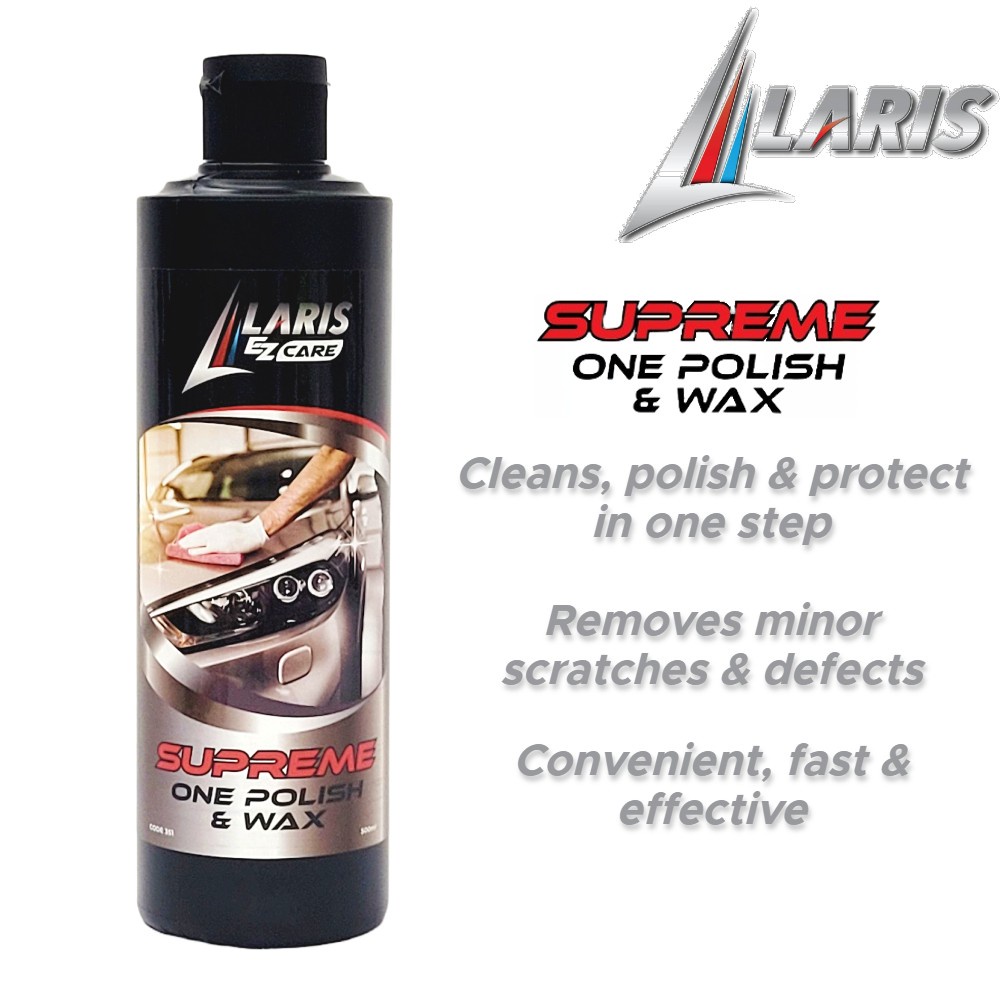 [INTRO OFFER] LARIS Supreme One Polish & Wax 500ml One Step Light ...