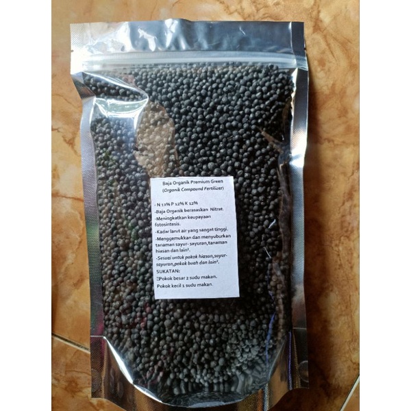 Baja Organik Premium Green 1KG,500g dan 250g(Organik Compound ...