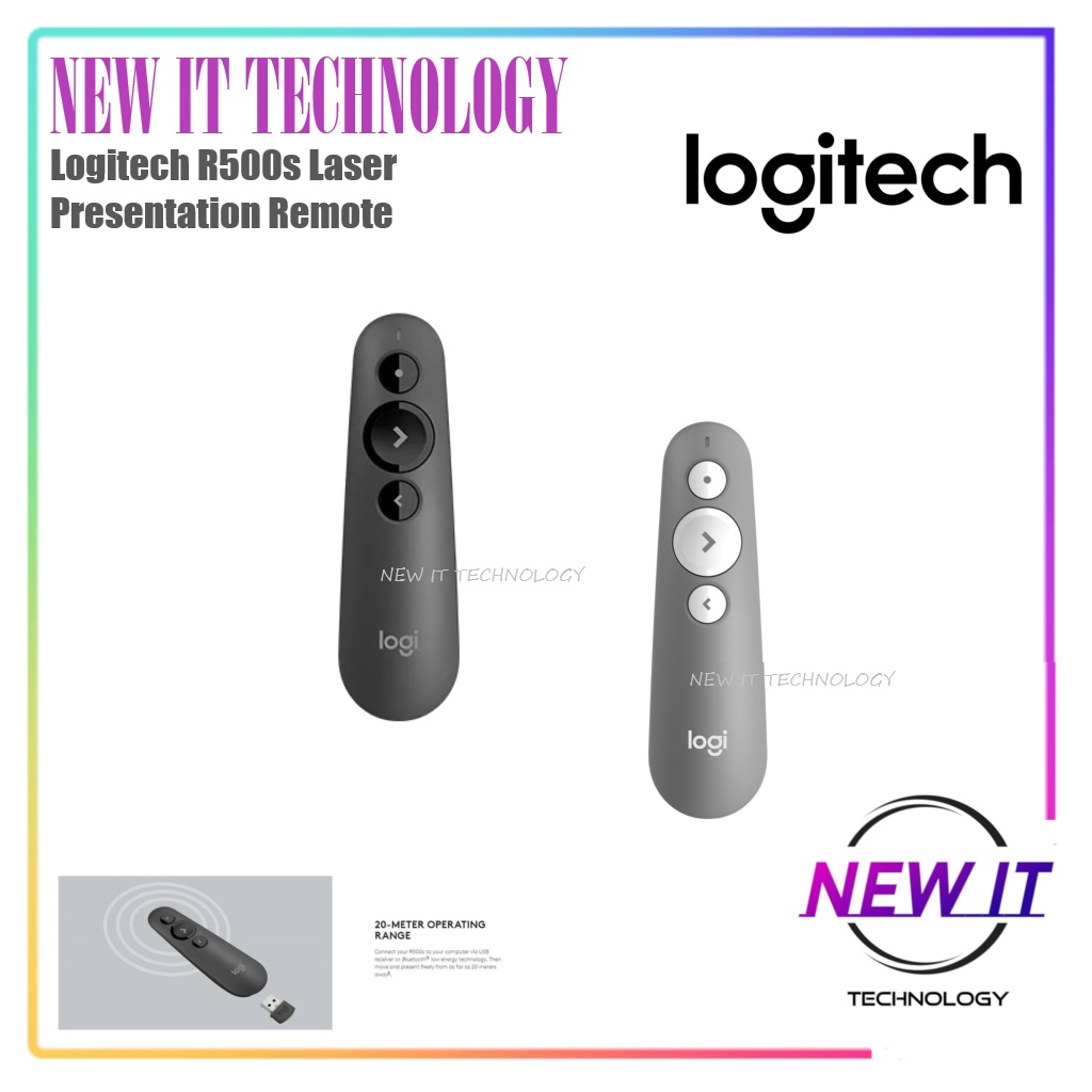 Logitech R400 / R500s Bluetooth / R800 / Spotlight Bluetooth 2.4GHz ...