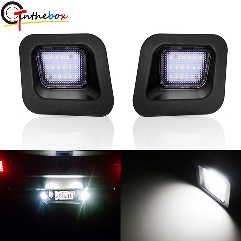 Gtinthebox CAN-bus Error Free 6000K Xenon White 3W Full LED License ...