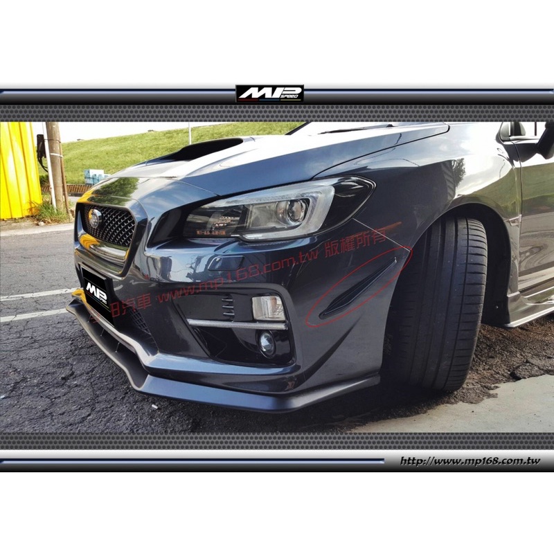 Subaru Levorg WRX STI front canard cannard rear apron skirt lip 2014 ...