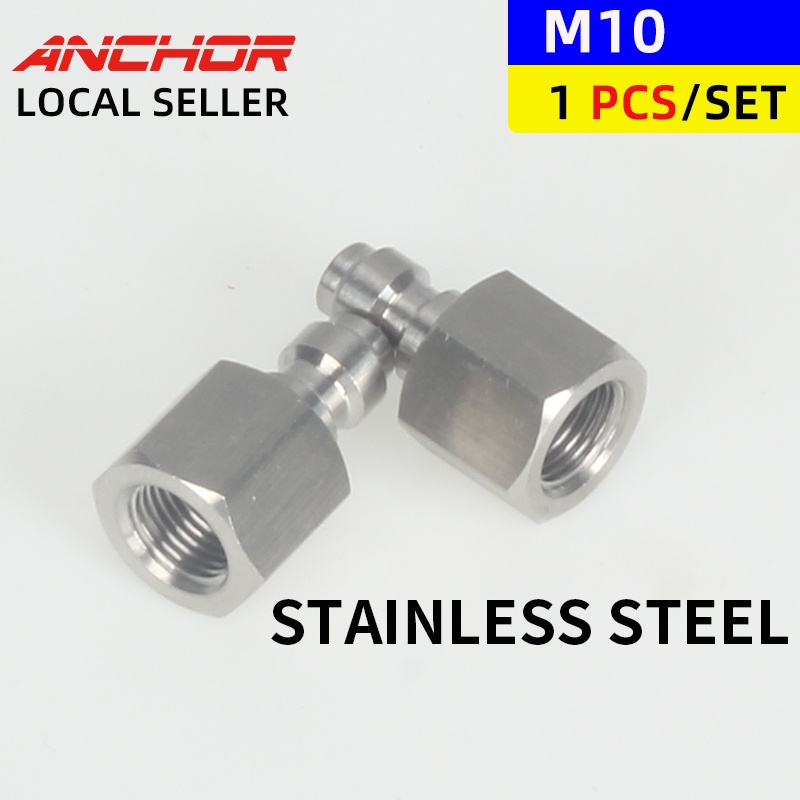 Coupler PCP Mini kupler Quick Disconnect Plug Stainless steel Hexagon ...