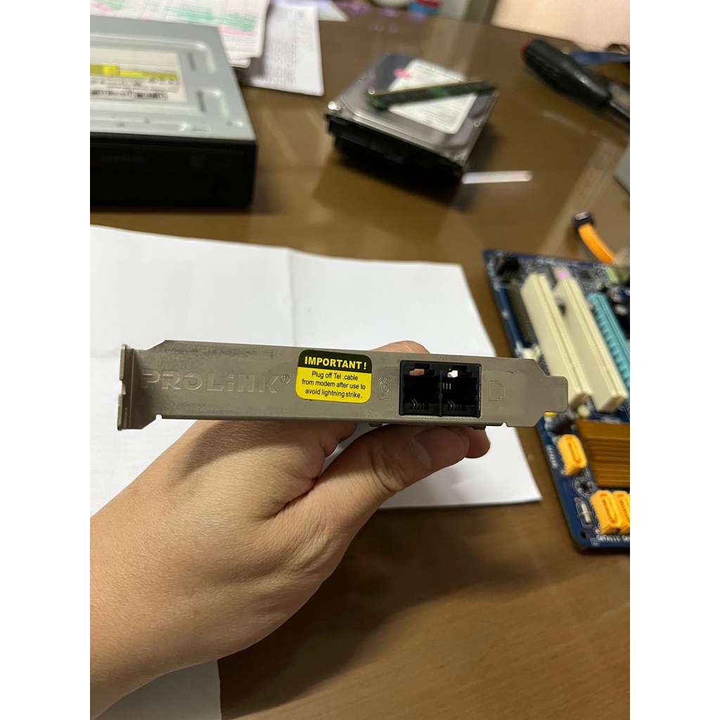 Normal PROLINK 1456PVA PCI MODEM | Shopee Malaysia