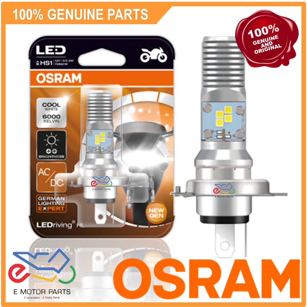 OSRAM LED OSRAM HS1 LED LIGHT BULB MENTOL DEPAN 6000K COOL WHITE [100% ...
