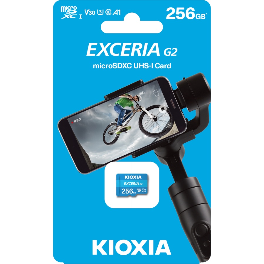 KIOXIA Exceria G2 microSD Card UHS-I (128GB_256GB_512GB) 4K Video V30 U3 Class10 A1 | Shopee ...