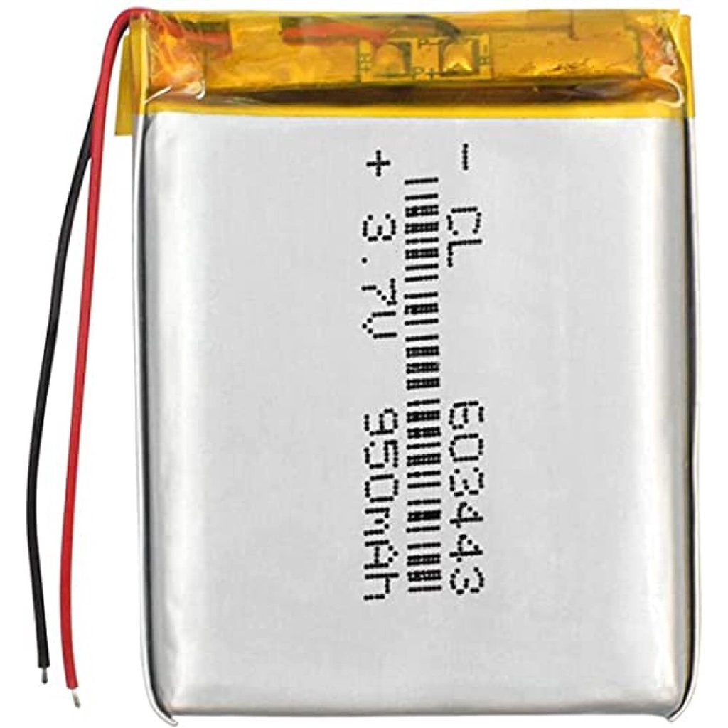 3.7V 950mAh 603443 can use model 583443 Battery Lithium Polymer Li-Po li ion Rechargeable Lipo ...