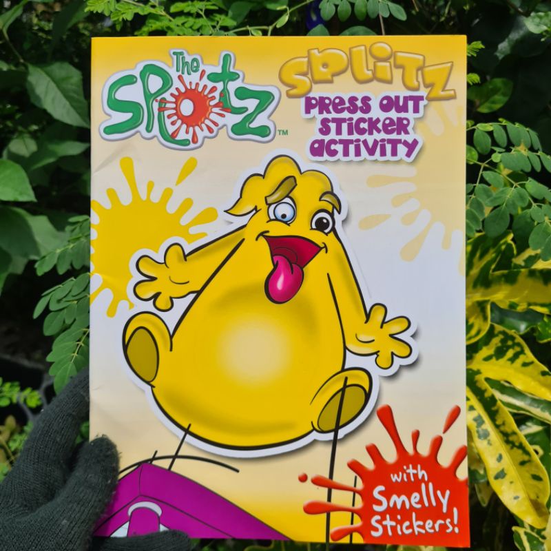 Sell: THE SPLOTZ SPLITZ: PRESS OUT STICKER ACTIVITY (Children's Book ...