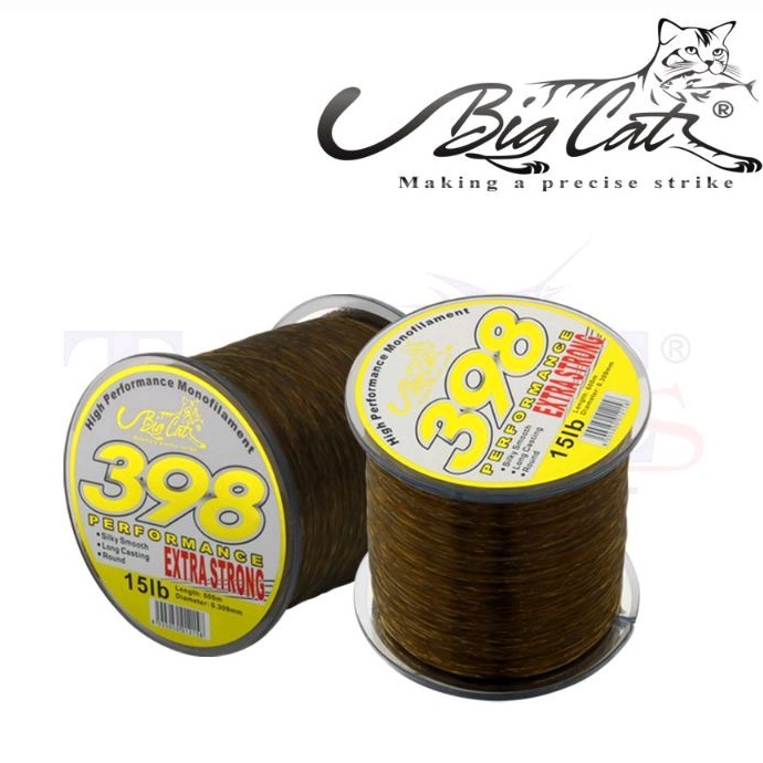 (GERMAN TECHNOLOGY) TALI TANGSI PANCING JENAMA BIG CAT 398 FISHING ...