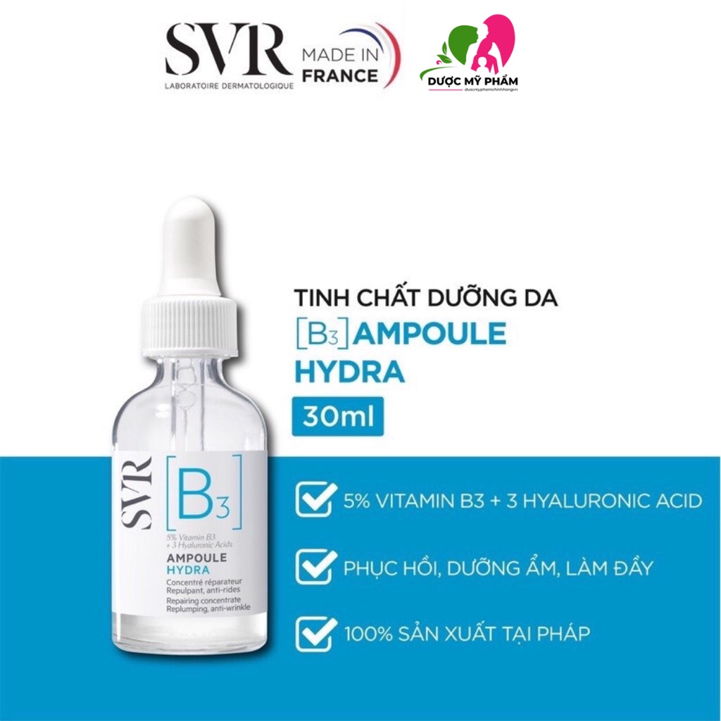 [COMPANY Product] SVR B3 Serum [B3] Ampoule Hydra Moisturizing ...