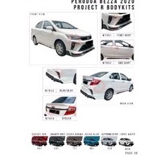 BEZZA 2020 PROJECT R (PU)BODY KIT WITH PAITING 5X1 | Shopee Malaysia