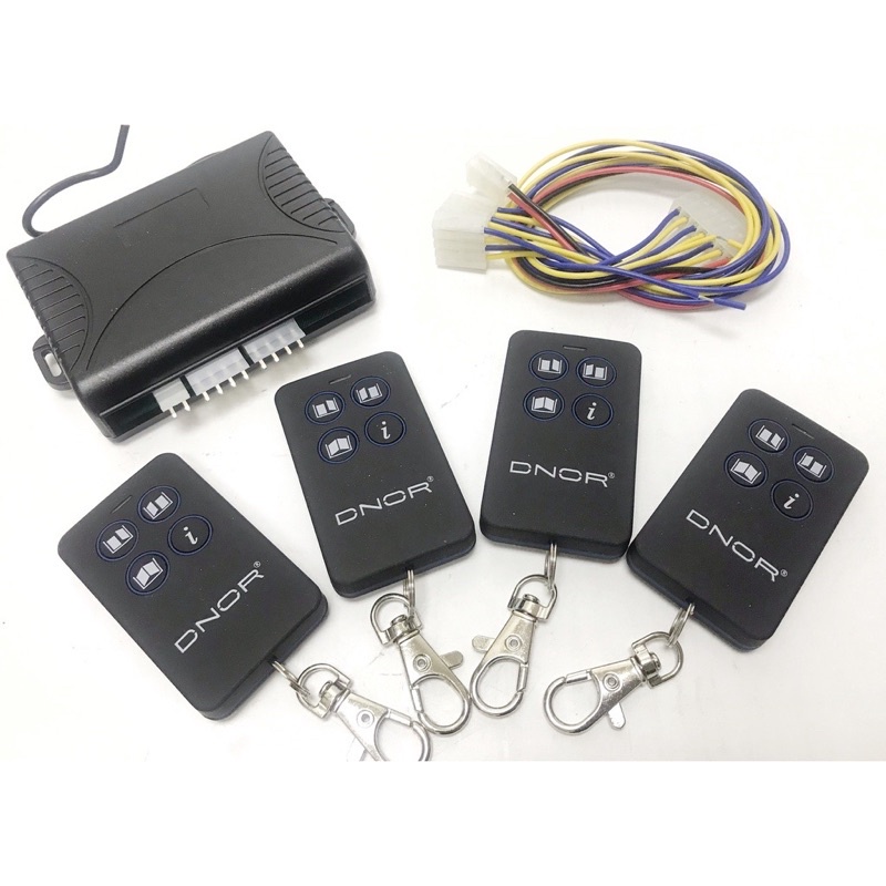 Dnor COLOUR REMOTE CONTROL PERMIUM ANTI-SPY ( 4 REMOTES + RECEIVER ...