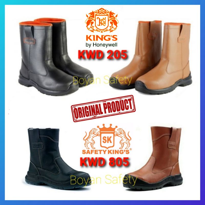 Safety Shoes KING Kings KWD 805CX 205CX Original Safety Shoes | Shopee ...