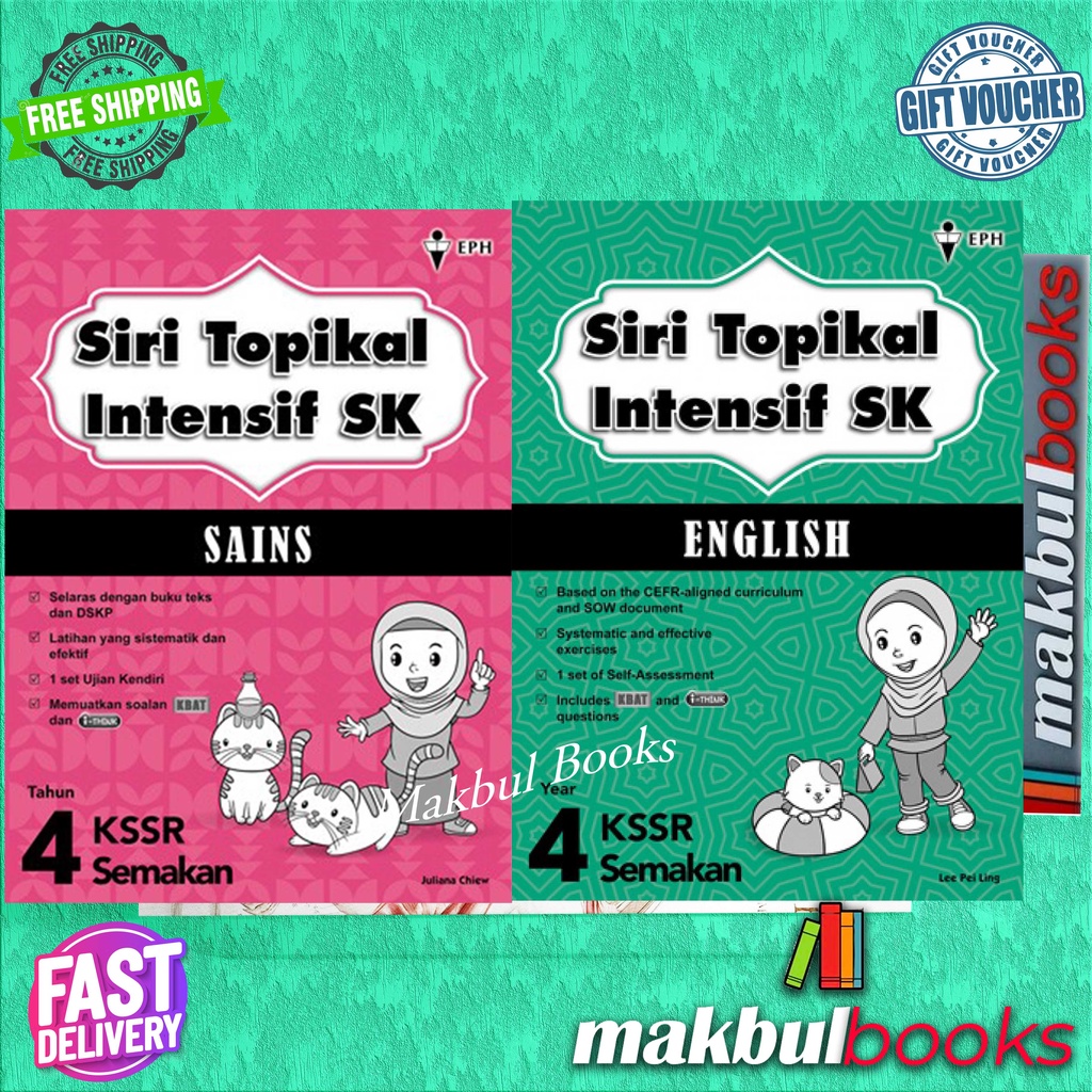 #EPH:SIRI TOPIKAL INTENSIF SK SAINS, ENGLISH TAHUN 4 KSSR SEMAKAN ...