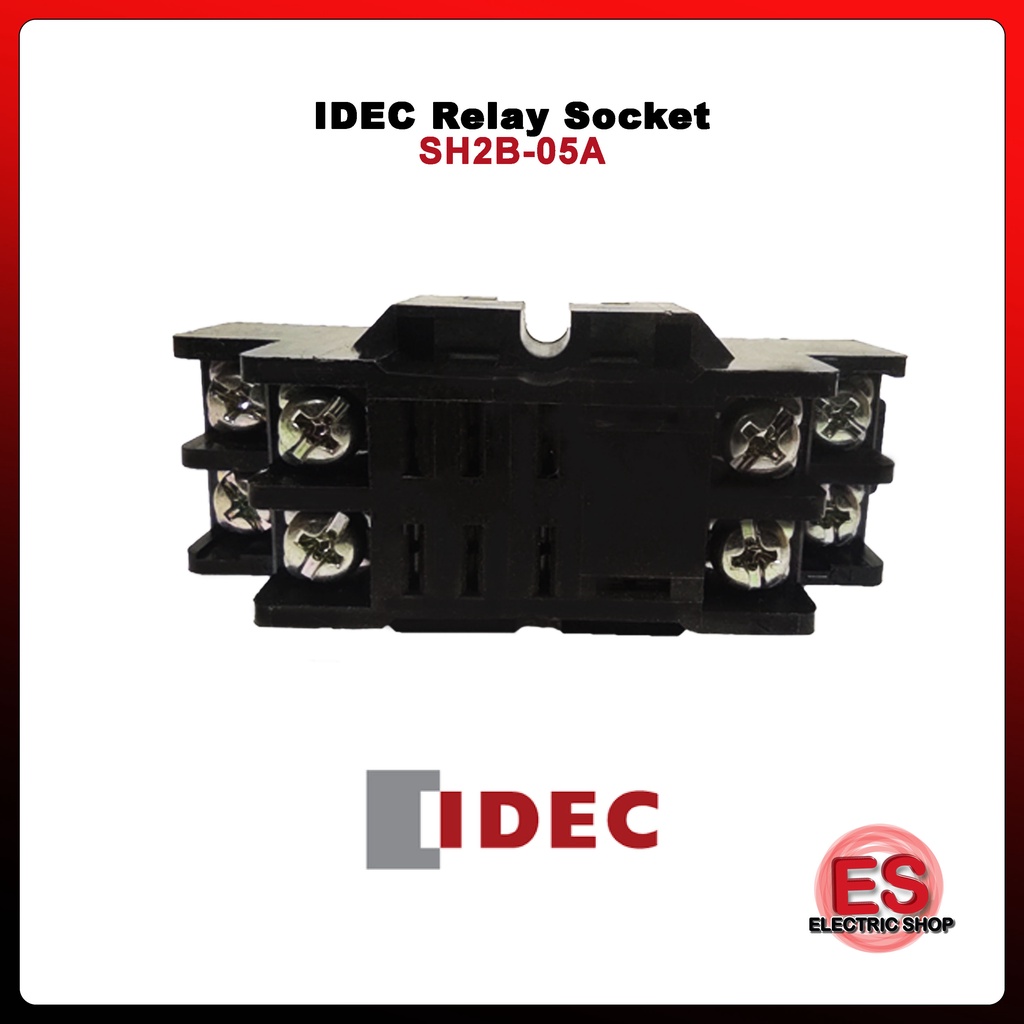 IDEC Socket for Relay (SH2B-05A/ SH2B-05D/ SH3B-05A/ SH4B-05A/ SR2P-05A ...