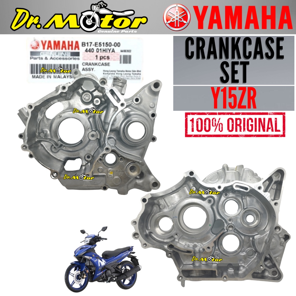 Y15ZR Y15 V1 V2 CRANKCASE ENGINE COMPLETE CRANK CASE LH RH CASING ENJIN ...