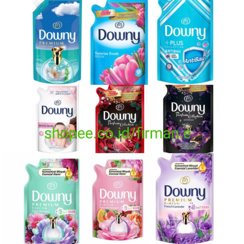 Downy Softener Premium Aqua Ocean 650Ml | Shopee Malaysia