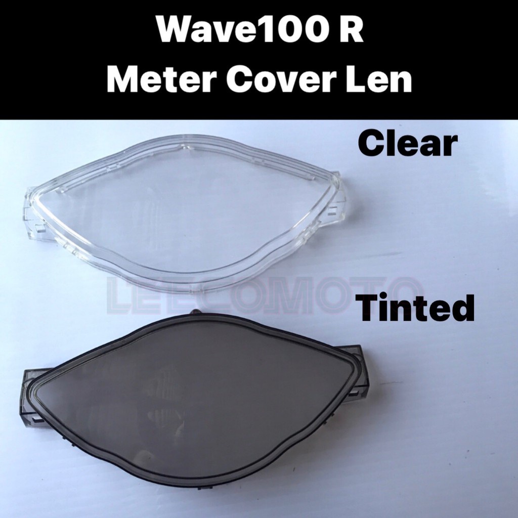 Wave 100R Wave100 R Wave100R Meter Len Lens Clear / Tinted Tudung ...
