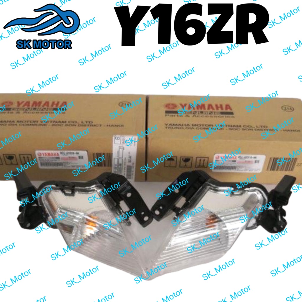 Yamaha Y16ZR Y16 Original Front Flasher Light Assy / Front Signal Depan ...