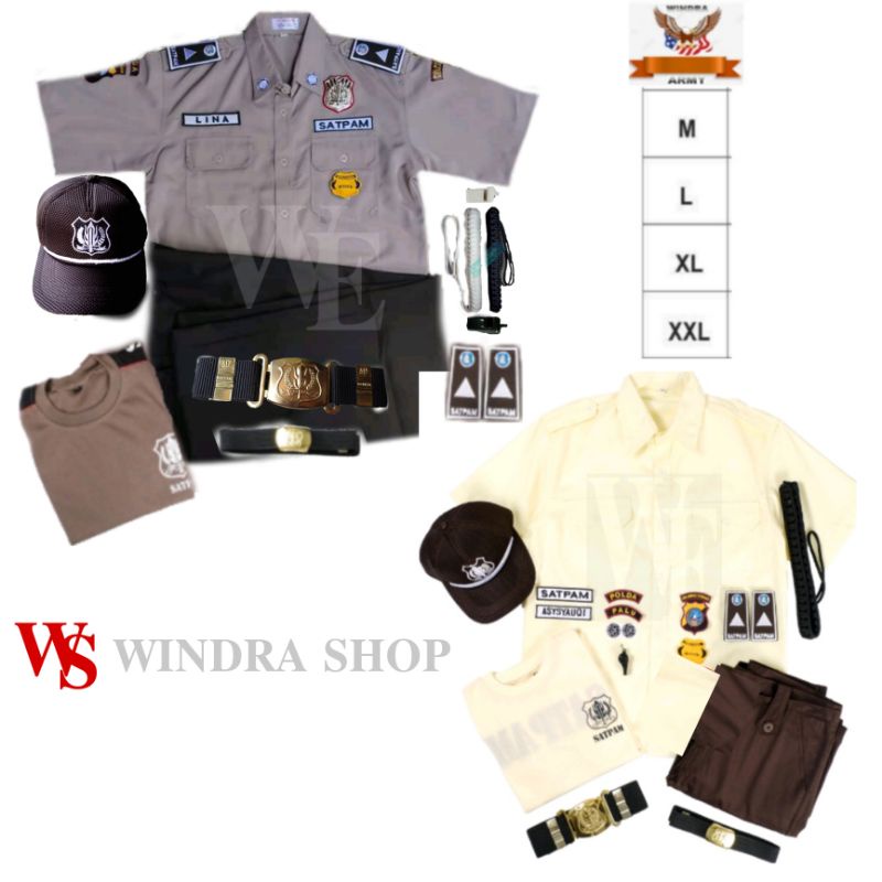 Windrill Newest New PDH SECURITY Guard Uniforms BANDUNG PDL PSH SAFARI ...