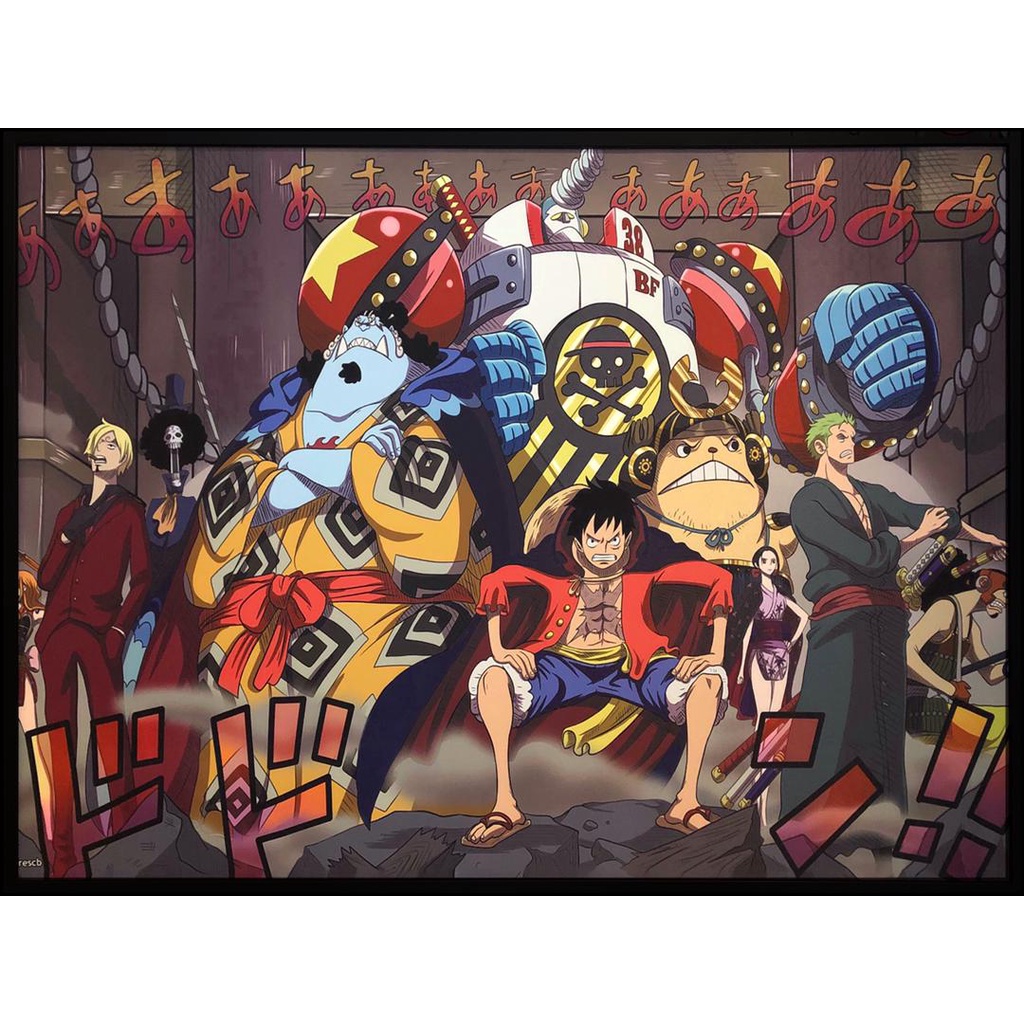 (READY STOCK)Home decoration Animaton japanese one piece banner ...